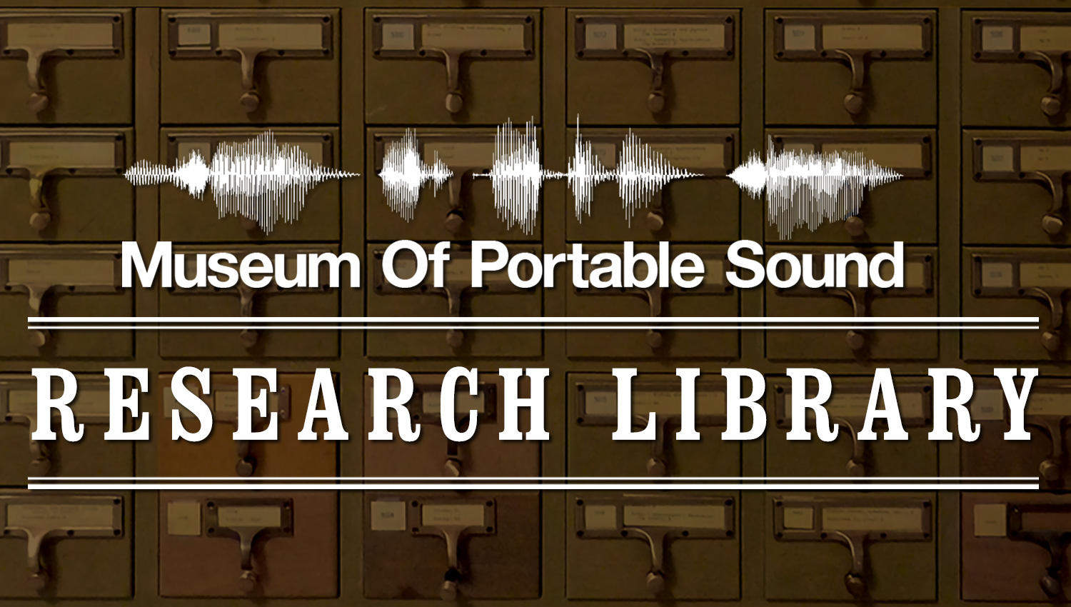 The Museum of Portable Sound – Portable Museum Bringing the Culture ...